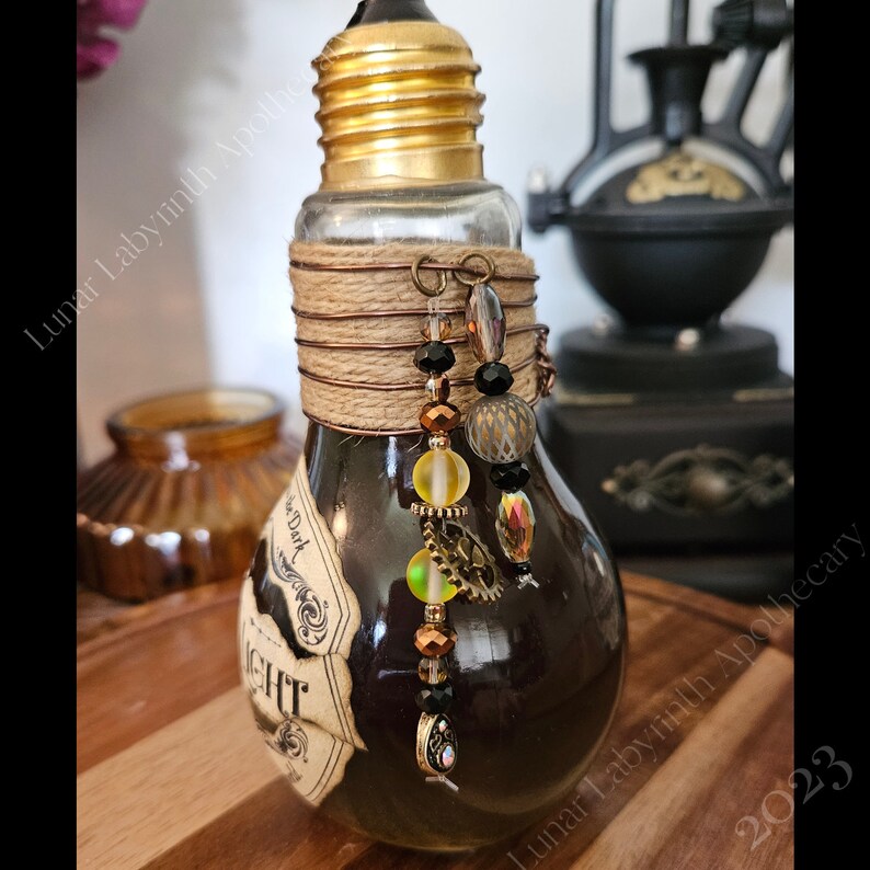 Bottled Light Potion/steampunk Color Changing Potion - Etsy