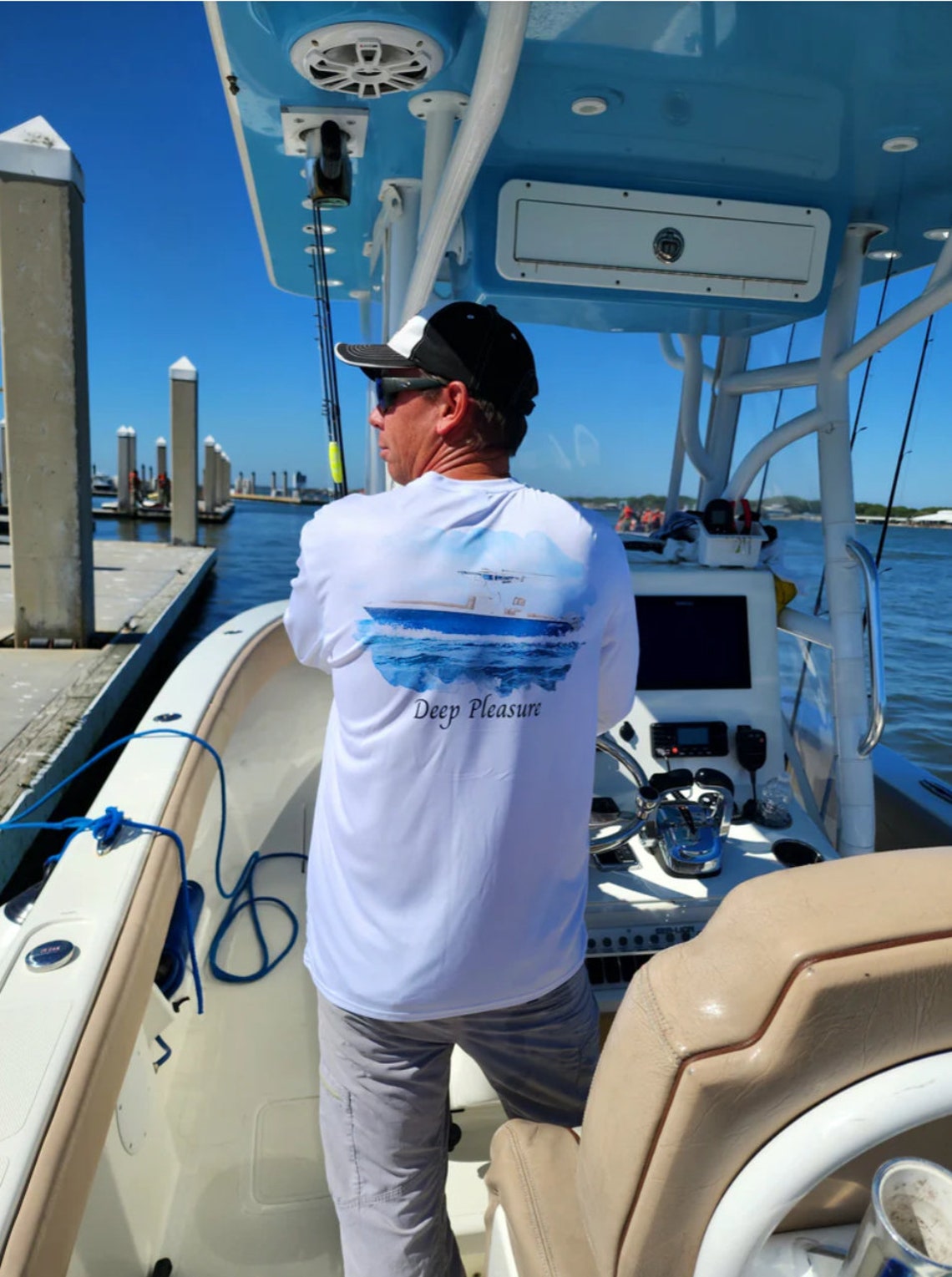 Dri-fit Custom Boat Shirts - Long Sleeve ARTWORK SOLD SEPARATELY ...