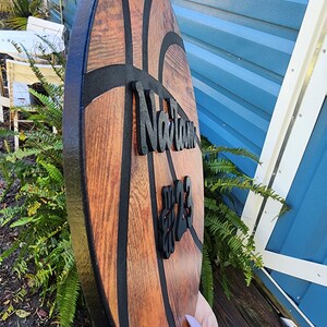 Custom Basketball 3D Wood Wall Sign / Basketball Gifts / Custom ...