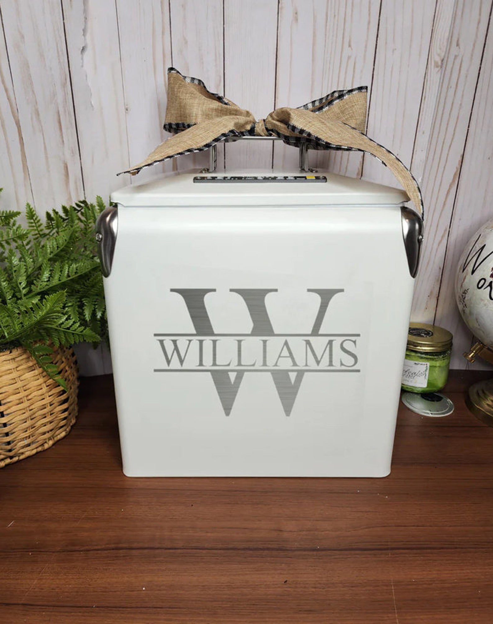 Custom Laser Engraved 12 QT. Retro Cooler / Custom Coolers / Real ...