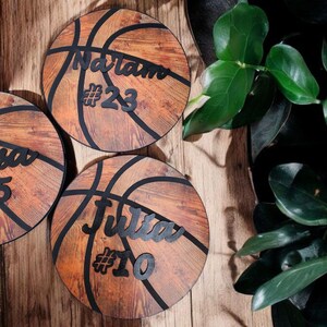Custom Basketball 3D Wood Wall Sign / Basketball Gifts / Custom ...