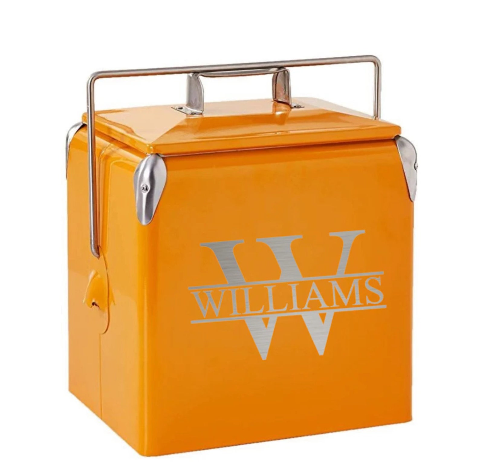 Custom Laser Engraved 12 QT. Retro Cooler / Custom Coolers / Real ...