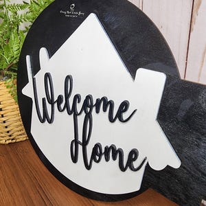 Welcome Home Realtor Key Sign / Real Estate Closing Signs / Custom Sold ...