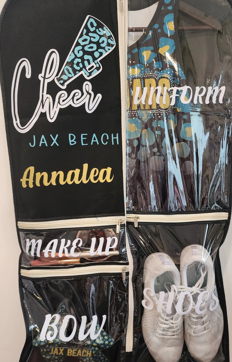 Personalized Cheerleading and Dance Garment Bags / Competition Cheer ...