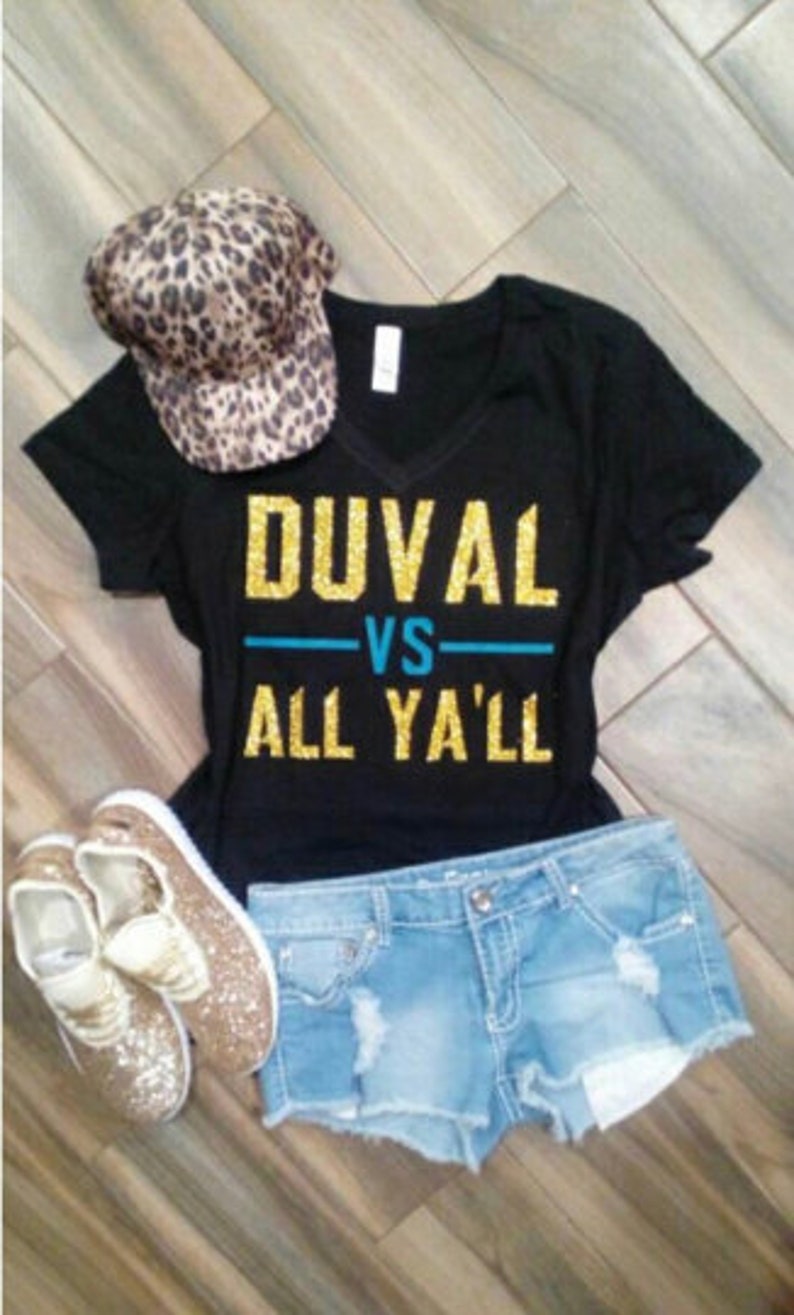 Duval Vs All Yall Shirt / Cute Football Shirts / Jacksonville - Etsy