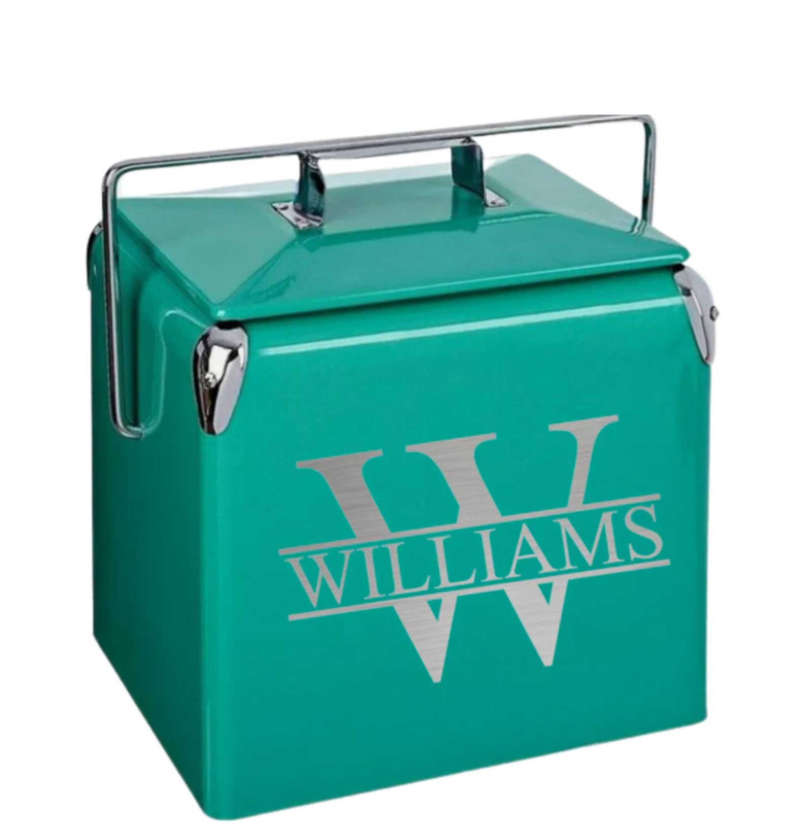 Custom Laser Engraved 12 QT. Retro Cooler / Custom Coolers / Real ...