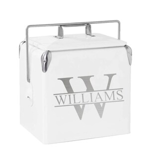 Custom Laser Engraved 12 QT. Retro Cooler / Custom Coolers / Real ...