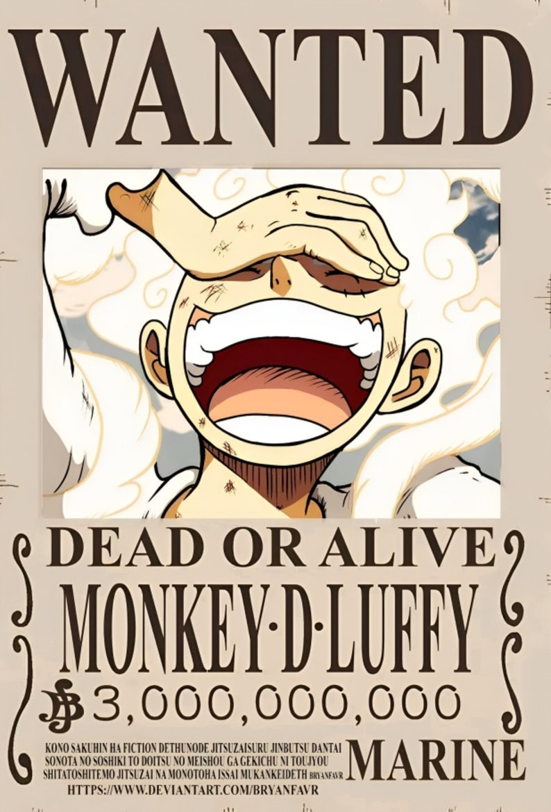 Nuevos carteles de recompensas de One Piece Todo el equipo de Strawhat ...