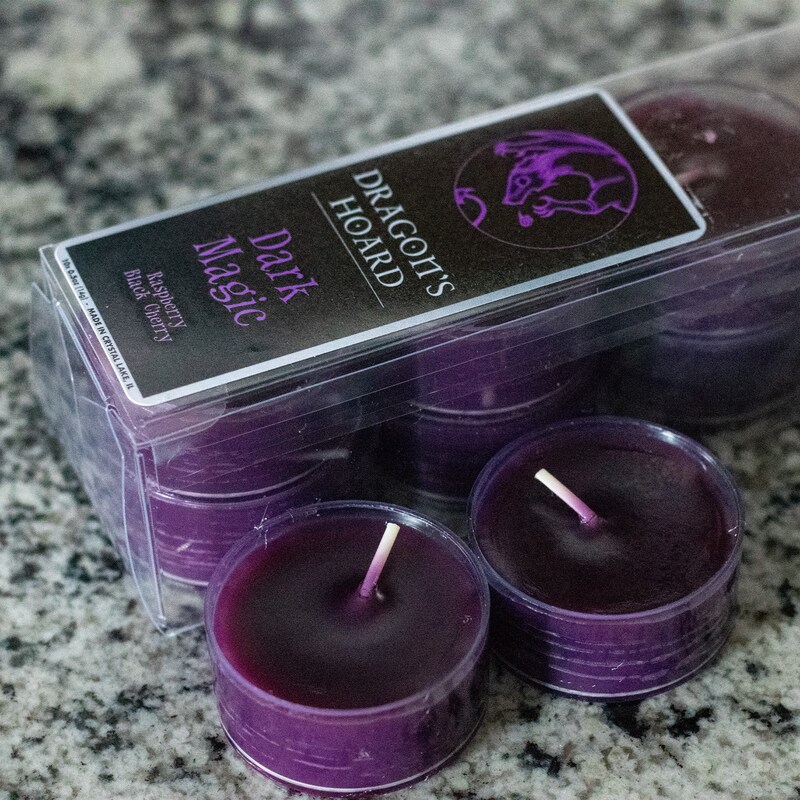 Purple Tea Lights - Etsy