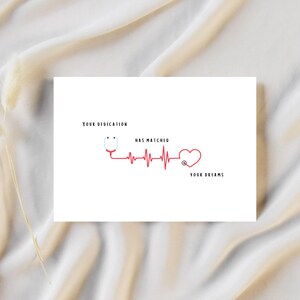 Residency Match Day Printable Greeting Card Medical Student ...