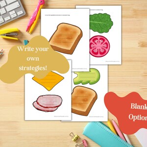 Calm Sandwich Emotional Regulation Tool for Kids Activity Big Feelings ...