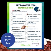 Football Birthday Treasure Hunt Clues: Indoor Scavenger Game (PDF ...