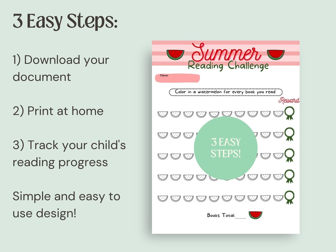 Summer Reading Progress Tracker for Kids - Etsy