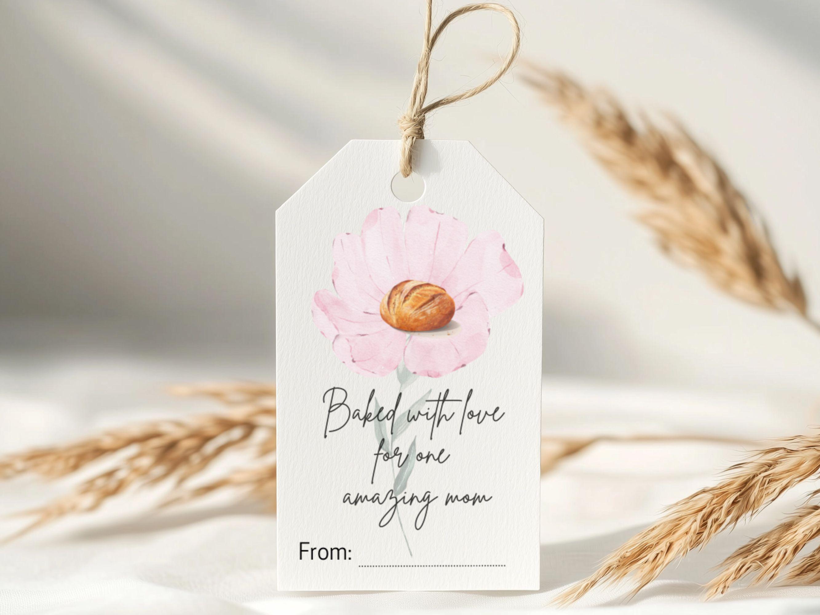 Mother's Day Bread Gift Tags Printable Mother's Day Sourdough ...
