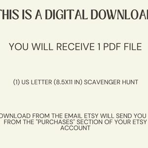 Earth Day Printable Scavenger Hunt Earth Day Scavenger Hunt Printable ...