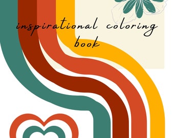 Inspirational Coloring Pages 20 Total digital File - Etsy