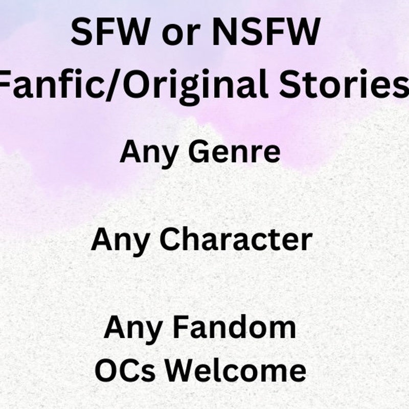 Nsfw Writing Commission - Etsy