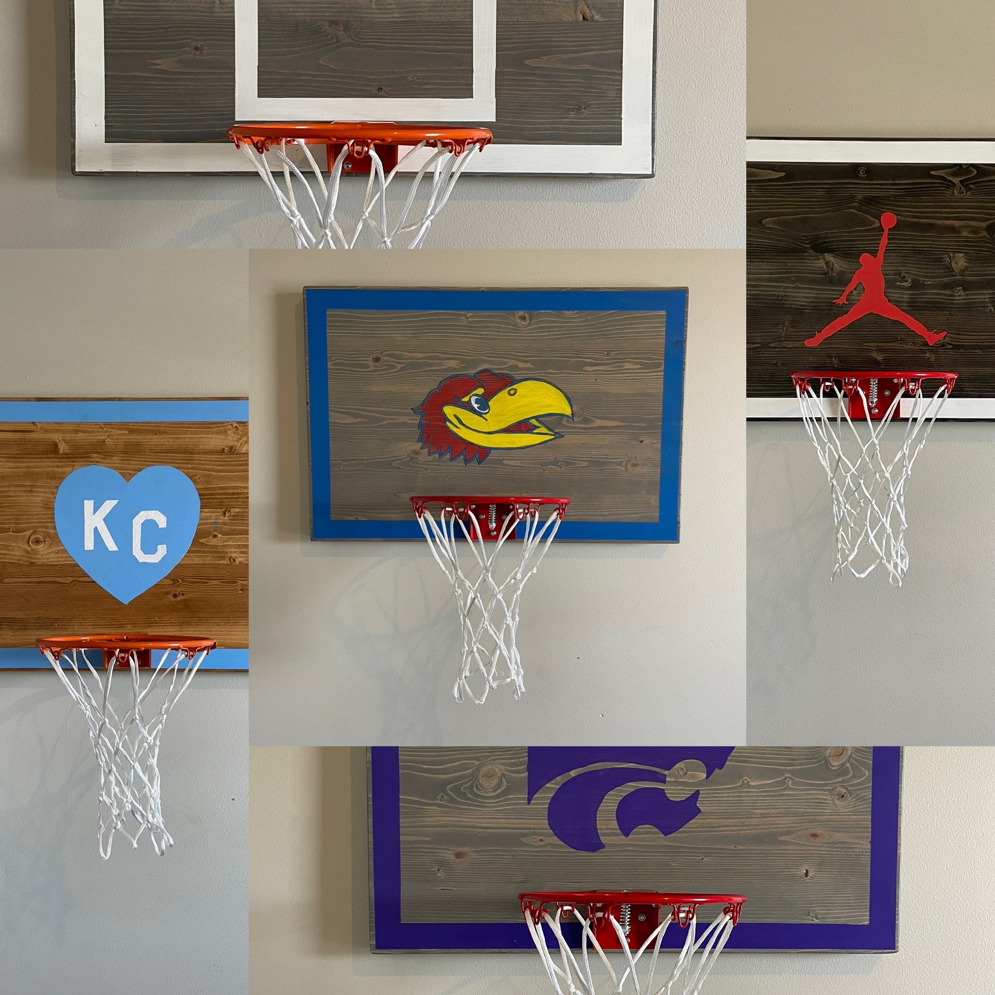 Custom Mini Basketball Hoop - Etsy