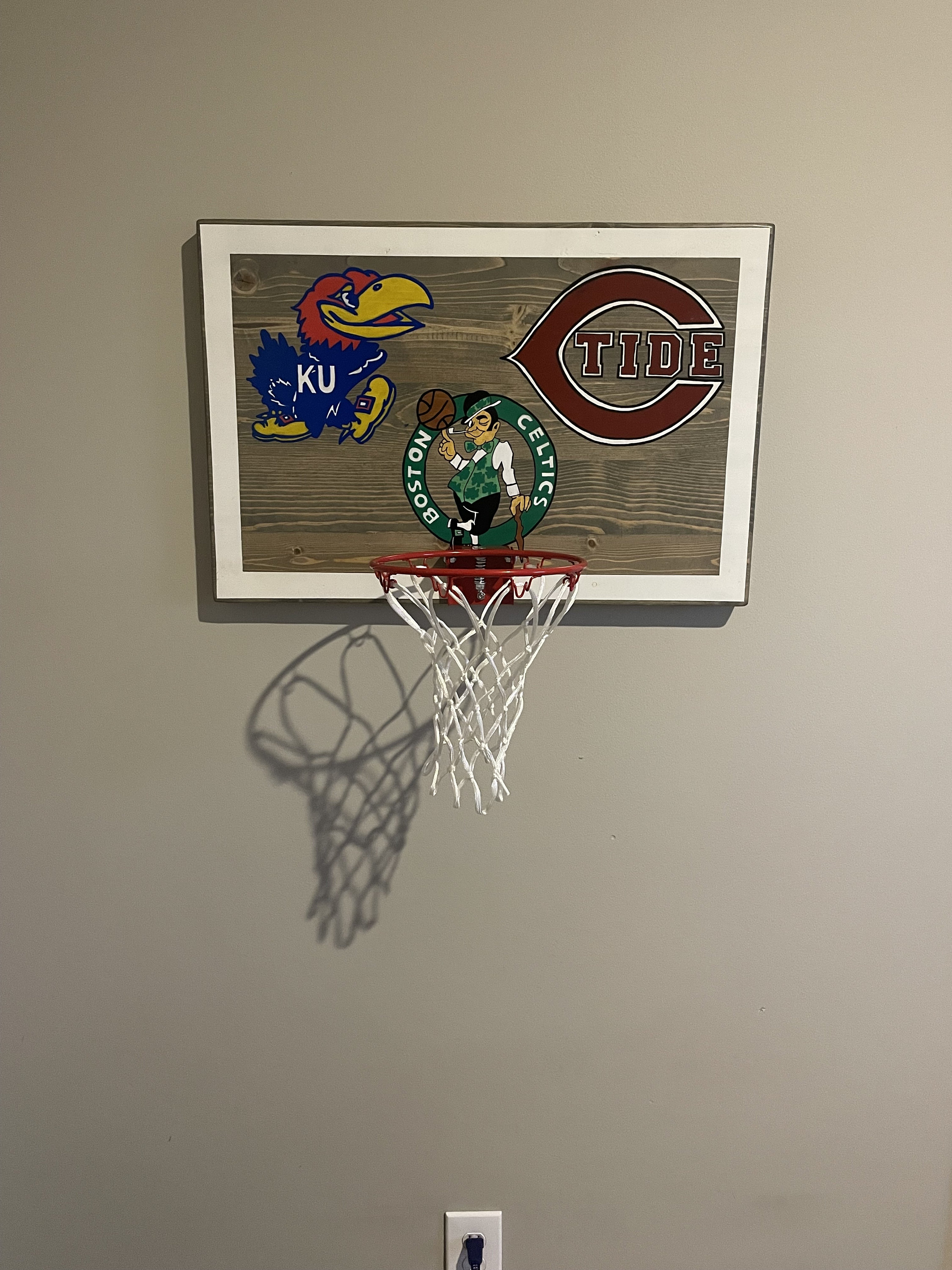 Custom Mini Basketball Hoop - Etsy