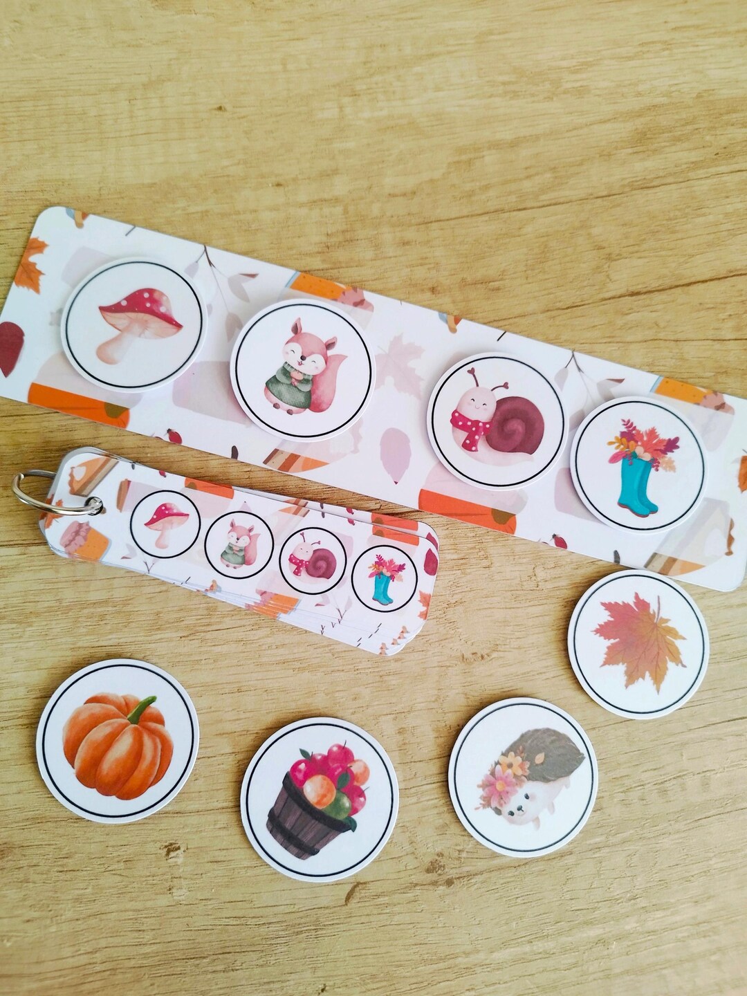 Autumn Sequencing Game Printable PDF • Montessori Activity for Kids ...
