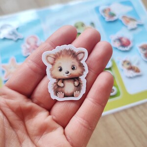 Animals and Their Habitats - Printable PDF Worksheet | Fine Motor ...