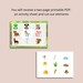 Animal Food Matching Worksheet – Printable PDF for Kids, Fun and ...