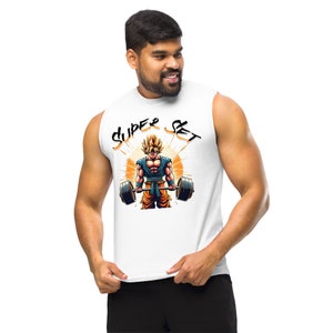 Dragon Ball Z Gym Shirt Super Set Goku white - Etsy