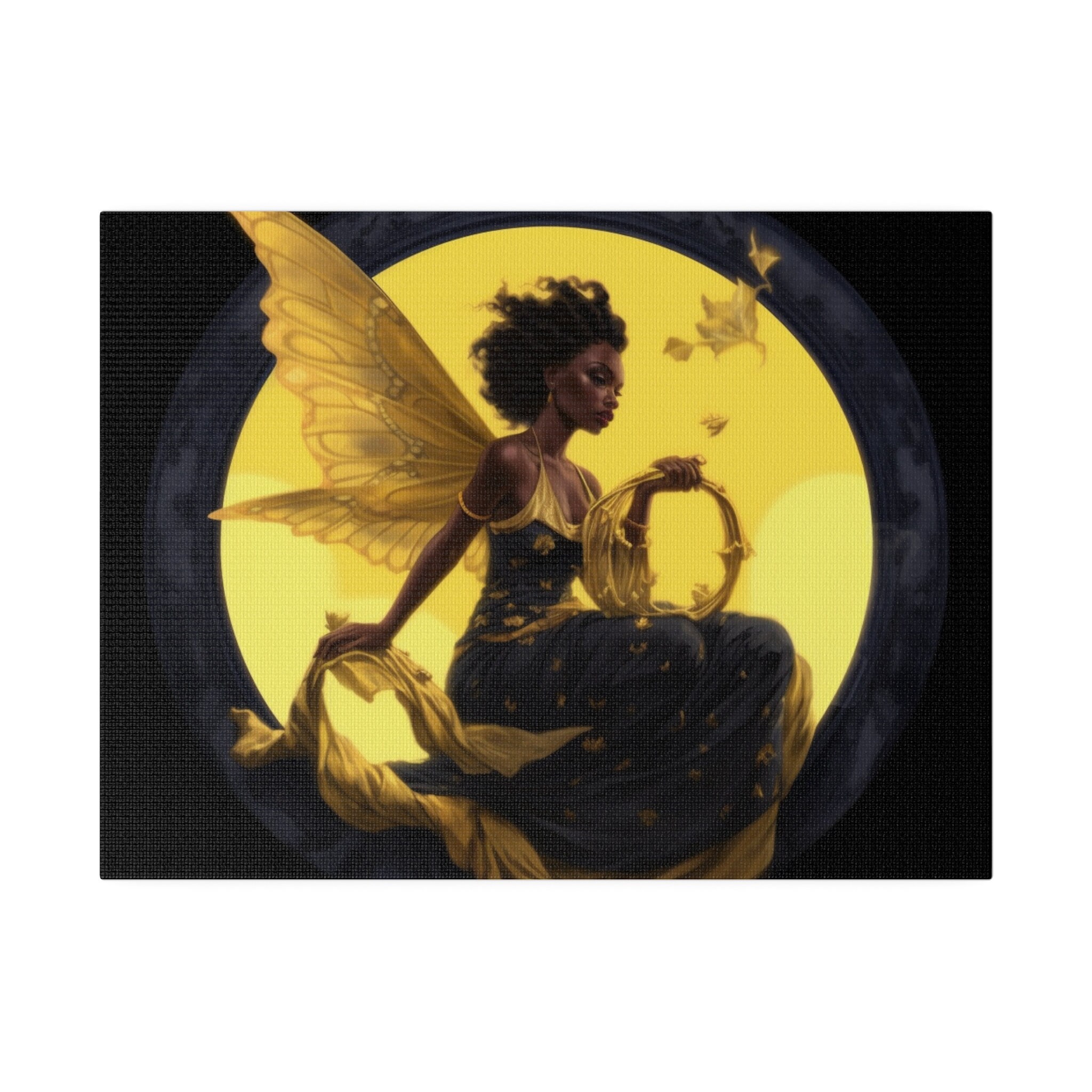 Luna, Black Fairies, Wall Art, African American Art, Fairies - Etsy
