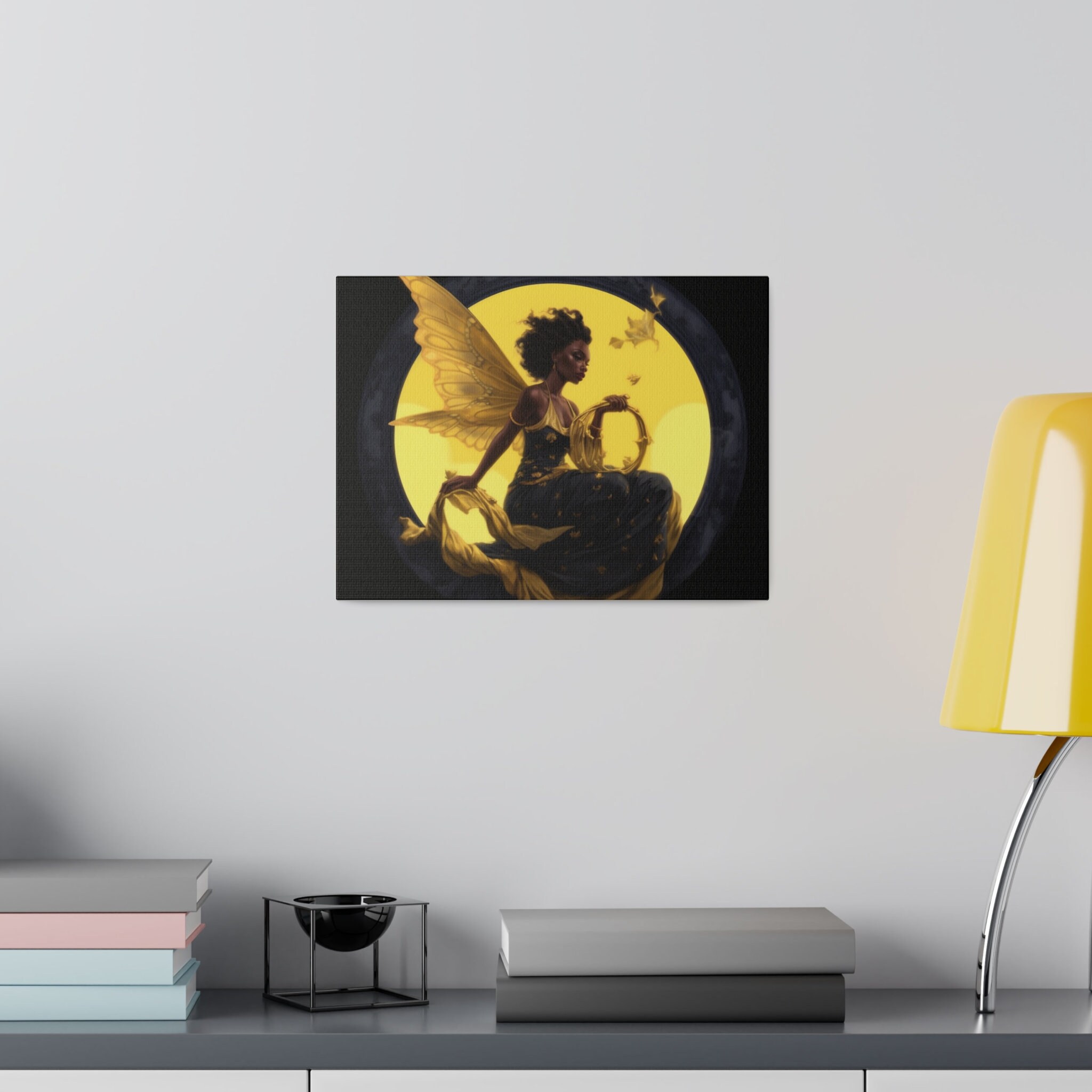 Luna, Black Fairies, Wall Art, African American Art, Fairies - Etsy