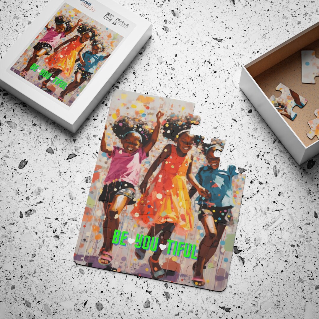Kids' Puzzle 30-piece Puzzles for Girls Afro-centric - Etsy