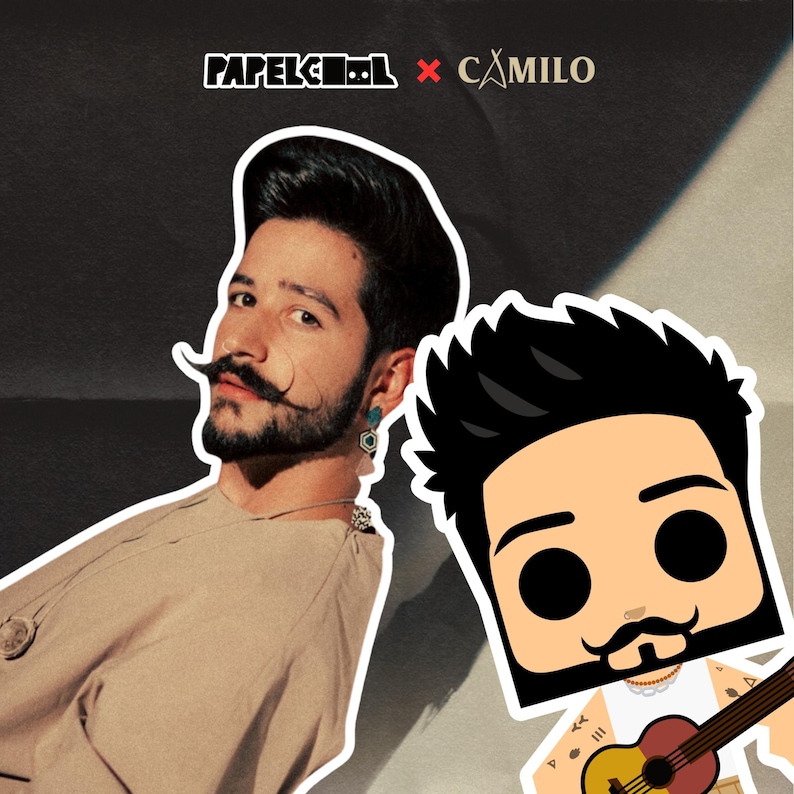 Camilo - Papelcool, Plantilla DIY, Papercraft En 3D - Etsy