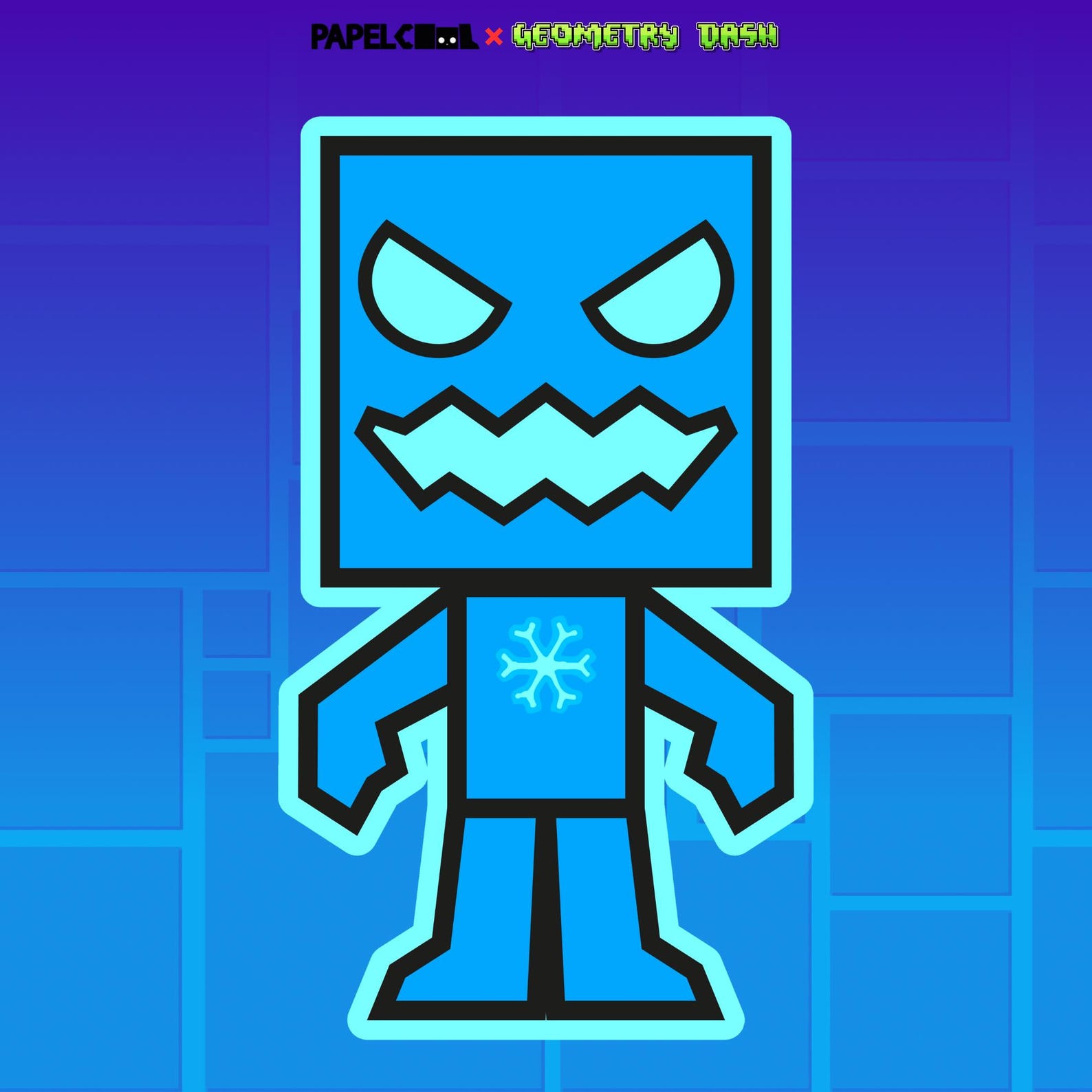 Geometry Dash - Papelcool, Plantilla DIY, Papercraft En 3D - Etsy