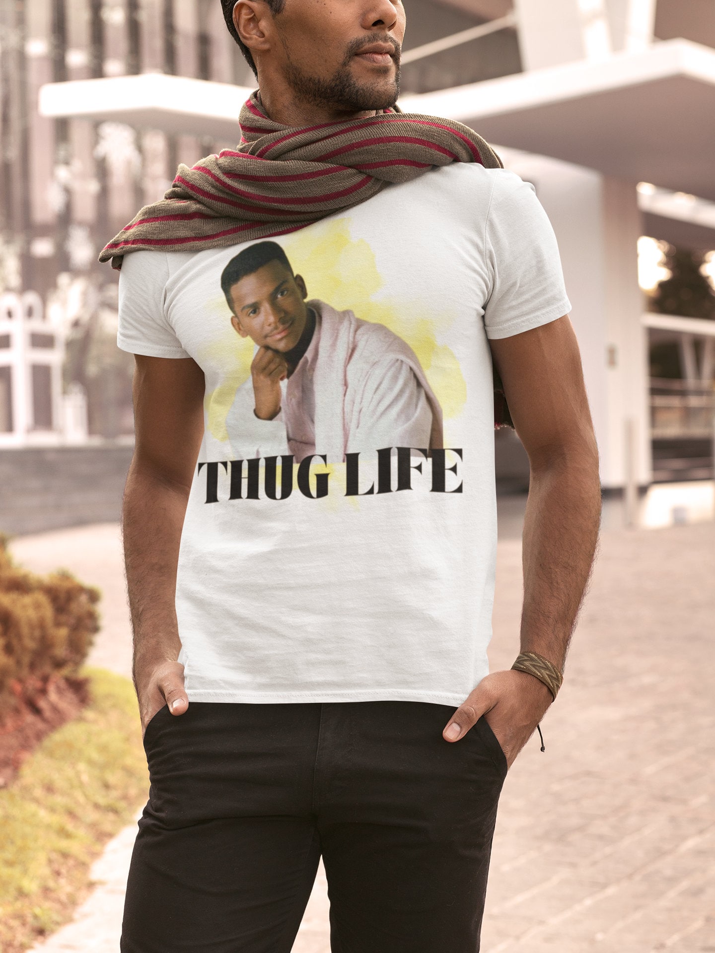 Thug Life Meme Carlton