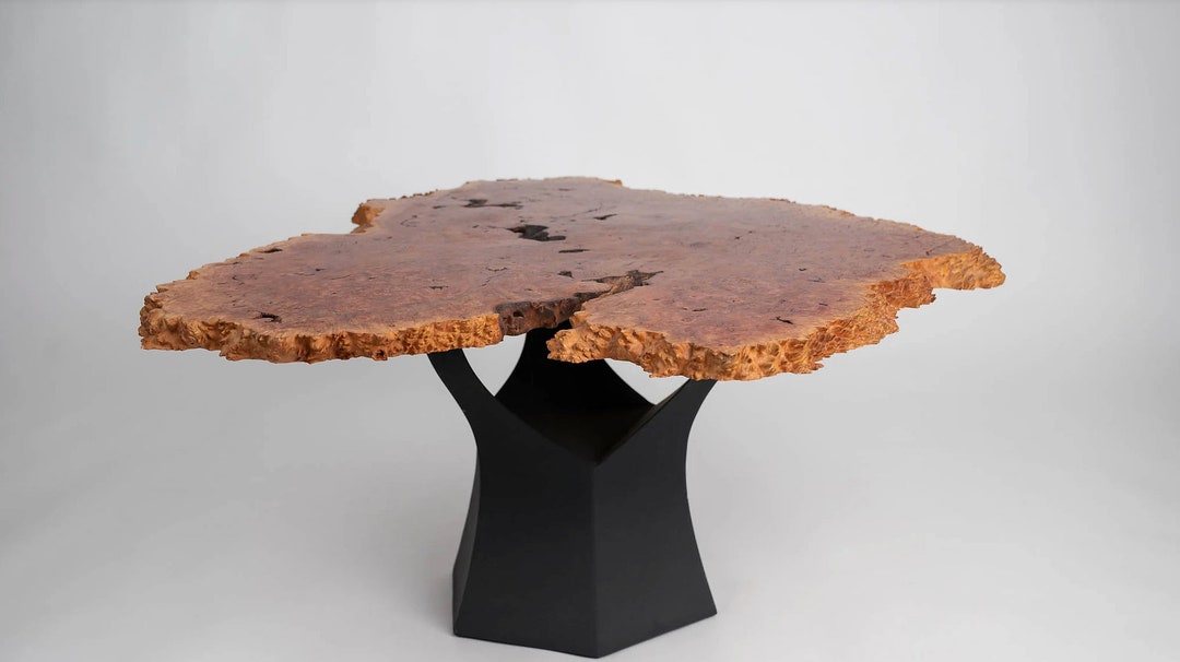 Australian Burl Live Edge Table - Etsy Australia