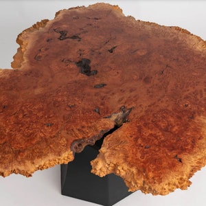 Australian Burl Live Edge Table - Etsy Australia