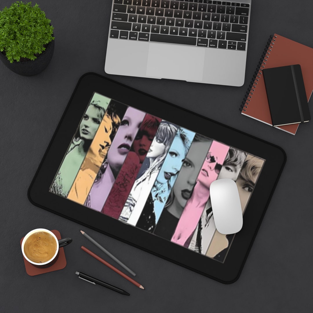 Taylor Inspired Desk Mat, Swifts Albums Accessories, Christmas Gifts ...