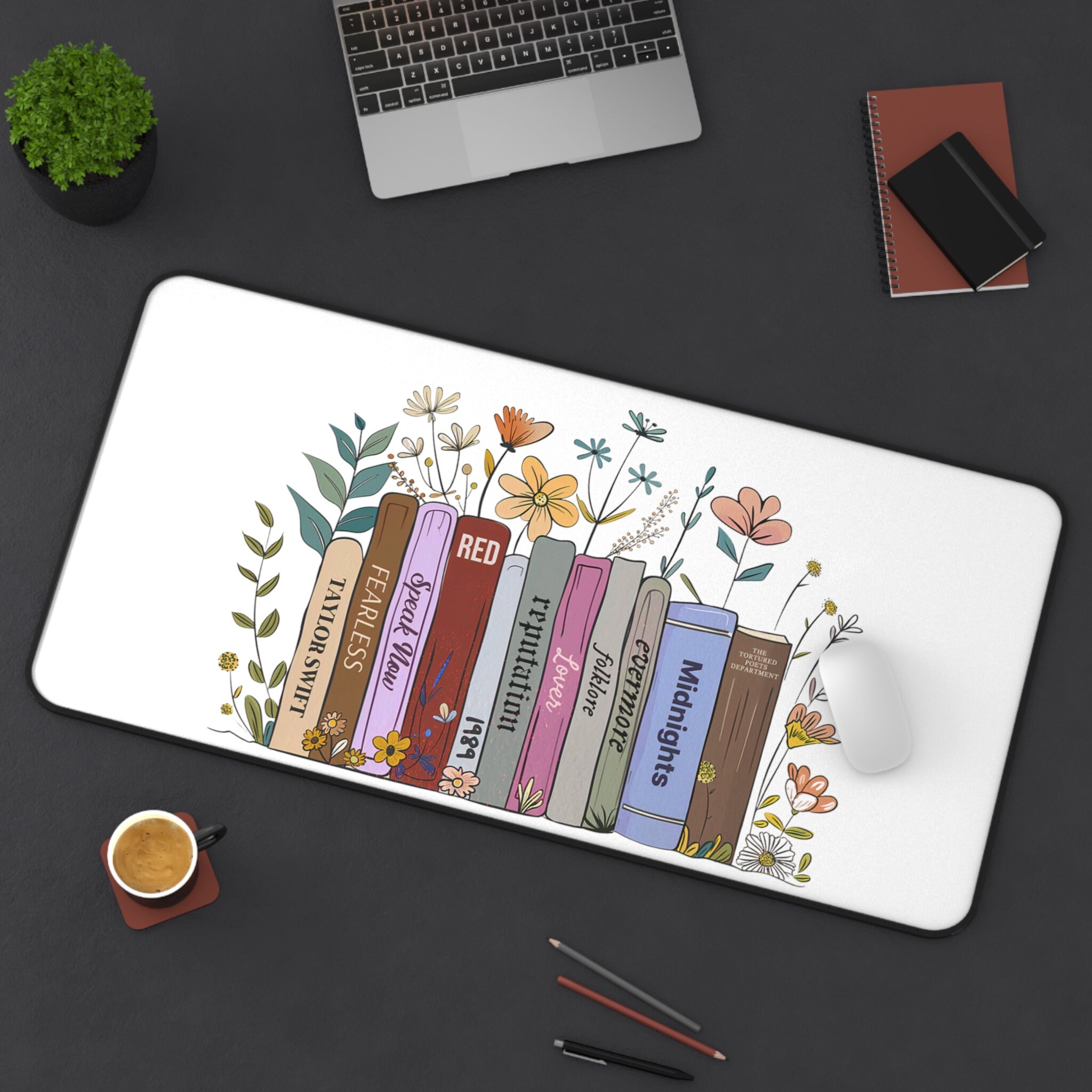 Taylor Album Book Desk Mat With TTPD. Swifts Albums Accessories ...