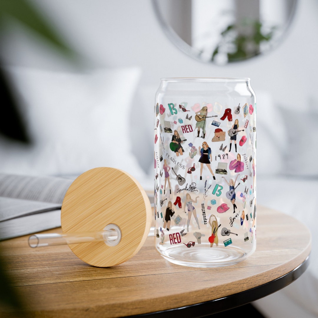 Taylor Album Inspired Glass, Swifts Albums Accessories, Christmas Gifts ...