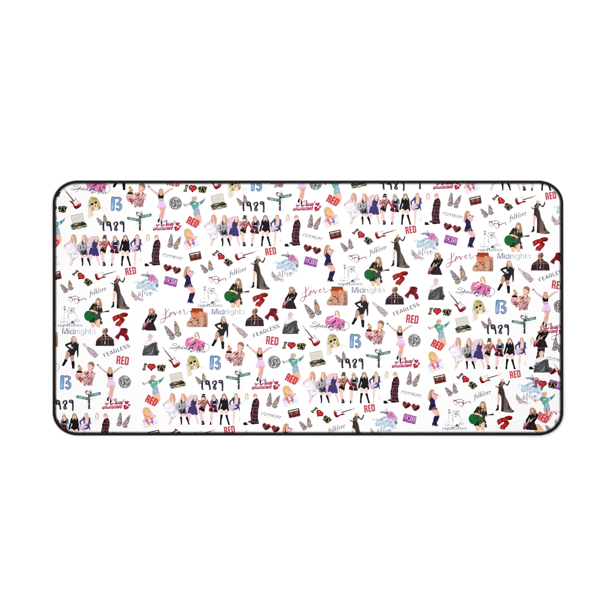 Taylor Album Inspired Desk Mat, Swifts Albums Accessories, Christmas ...