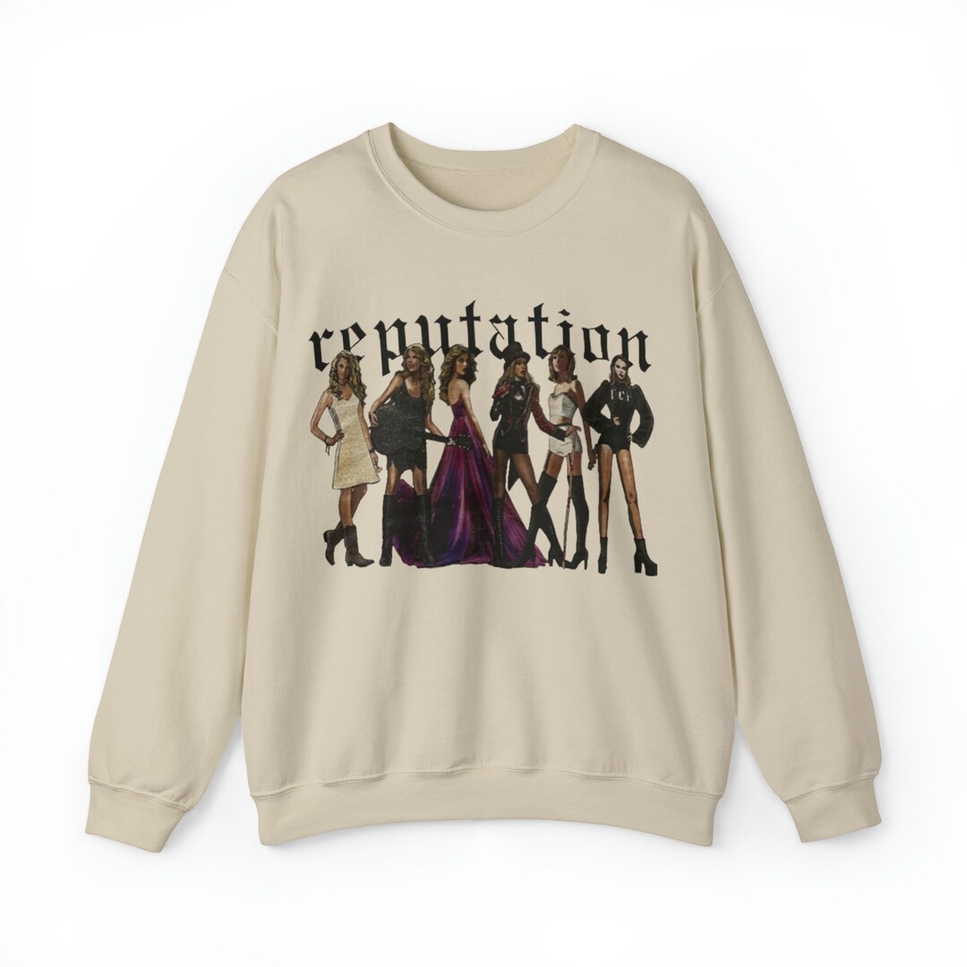Reputation Sweatshirt, Music Lover Sweater, Cute Reputation Sweatshirt ...