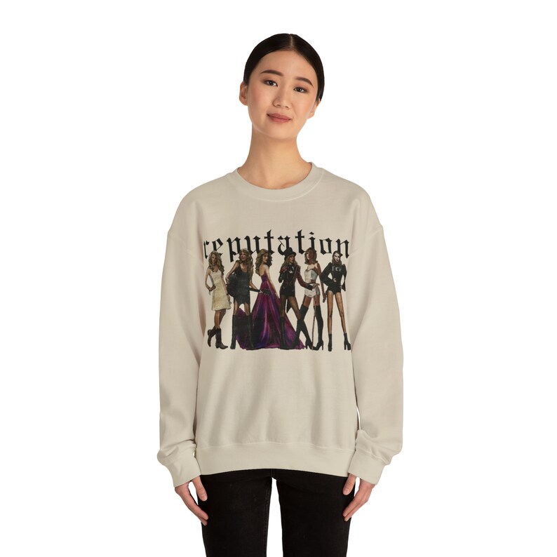 Reputation Sweatshirt, Music Lover Sweater, Cute Reputation Sweatshirt ...