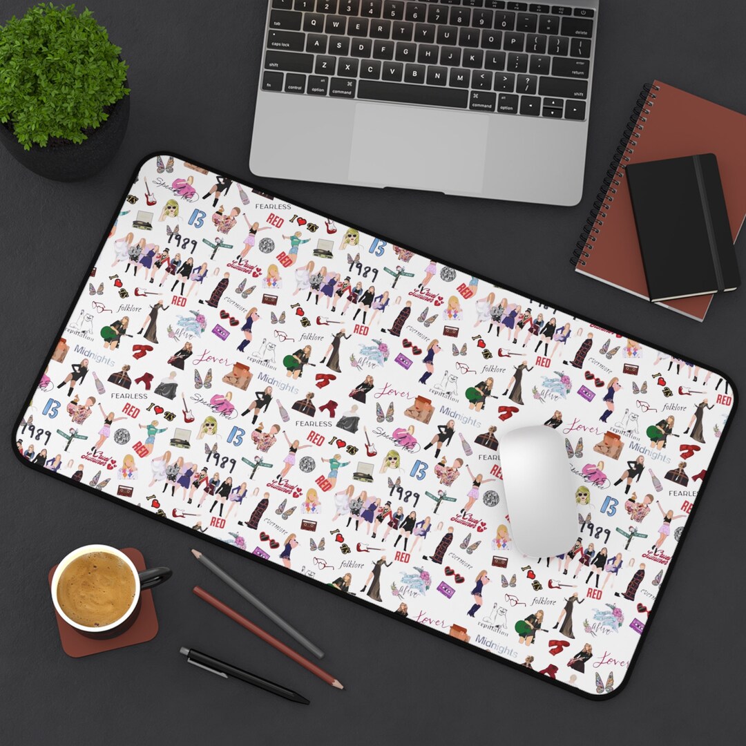 Taylor Album Inspired Desk Mat, Swifts Albums Accessories, Christmas ...