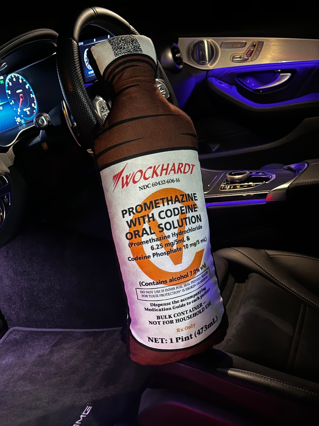 Wockhardt Lean Plush 2-foot Drank Pillow Dope Decor Room Piece - Etsy