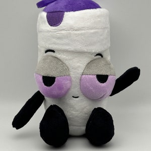 Double Cup Plush Keychain Lean Cartoon Plushie Doll Backpack Accesories ...