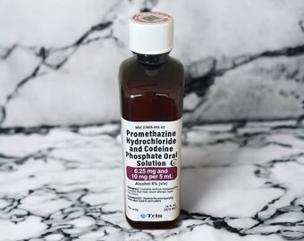 Hi-tech empty High Quality Cough Syrup Prop Bottle Lean - Etsy