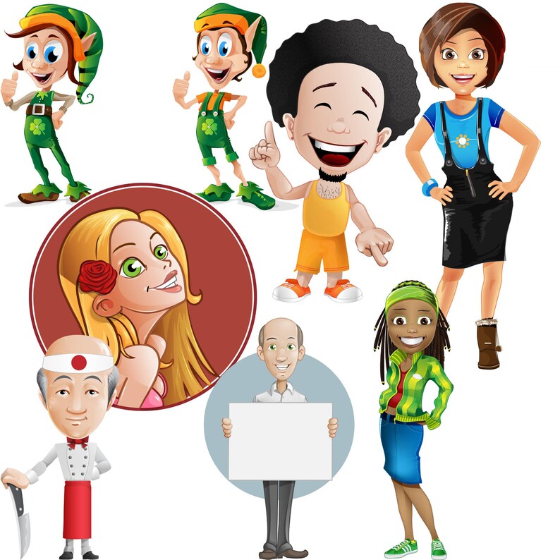 30 Downloadable Cartoon Character Images. PNG Transparent Background ...