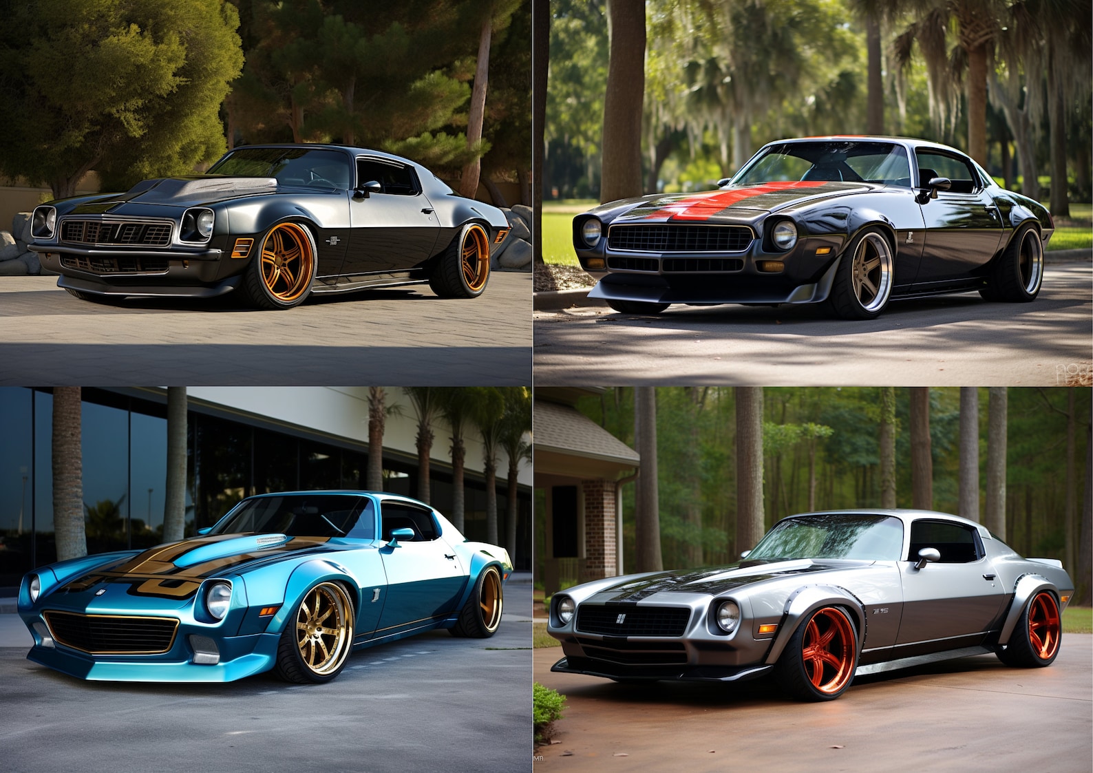 4 Customized Camaro Z28 Images. Downloadable Image 300+ DPI PNG Images ...