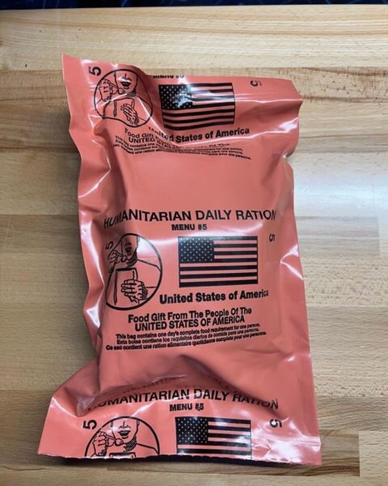 HDR U.S. Military Surplus Humanitarian Meals Ready to Eat - Etsy