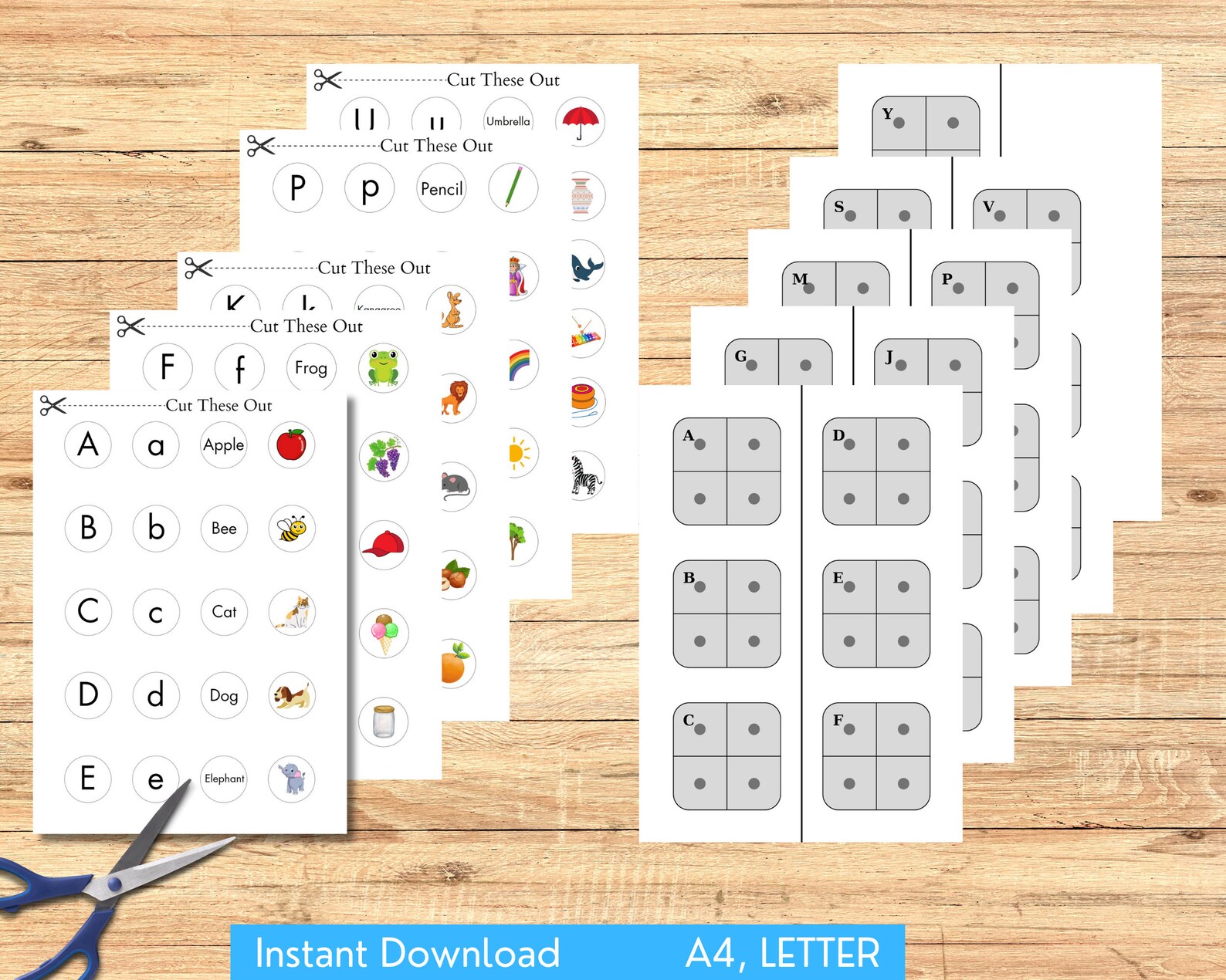 Alphabet, Alphabet Matching Game, Learning Aphabet ...