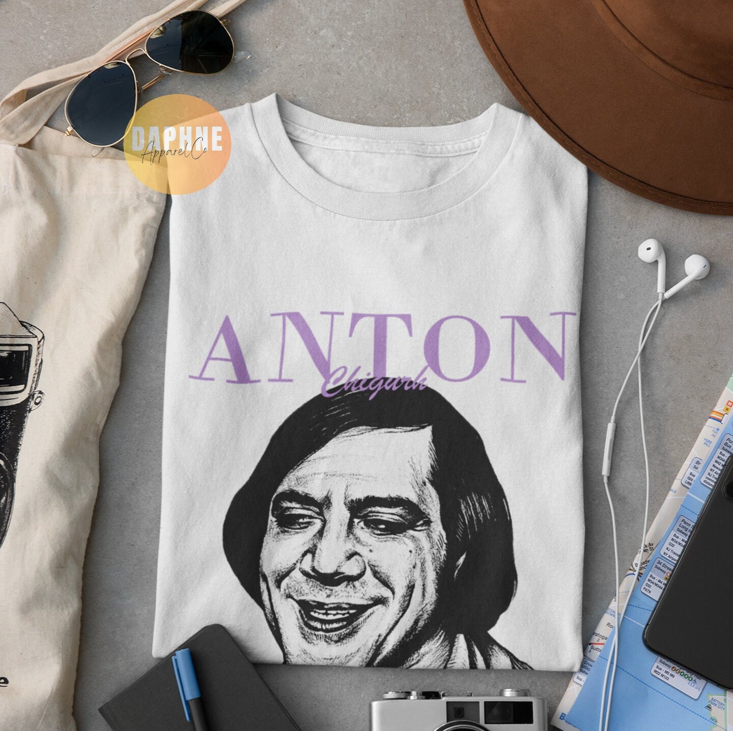 Vintage / Camiseta Anton Chigurh / No country for old men shirt ...